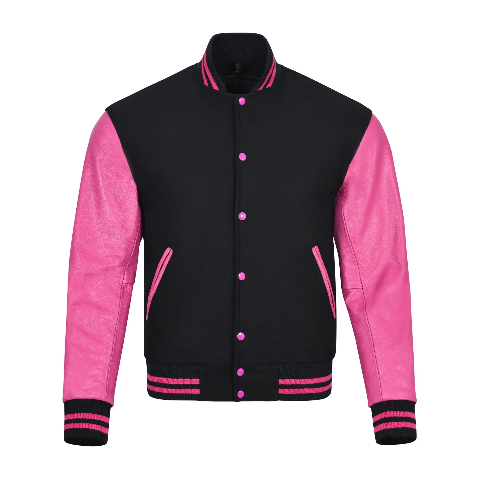 Varsity Jacket Baseball Letterman Jacket Wool And Leather Premium ...