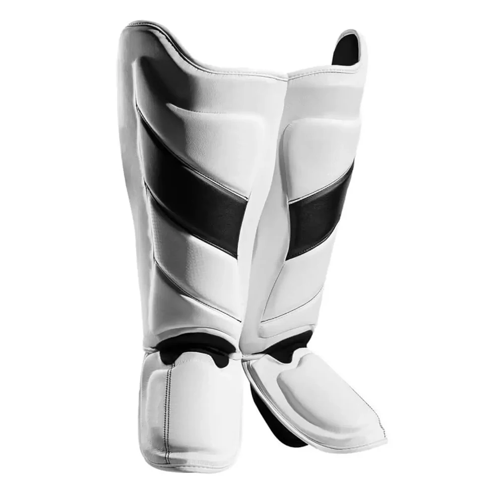 Genuine Leather Shin Guard Custom Logo Professional Shin Guard Training ...