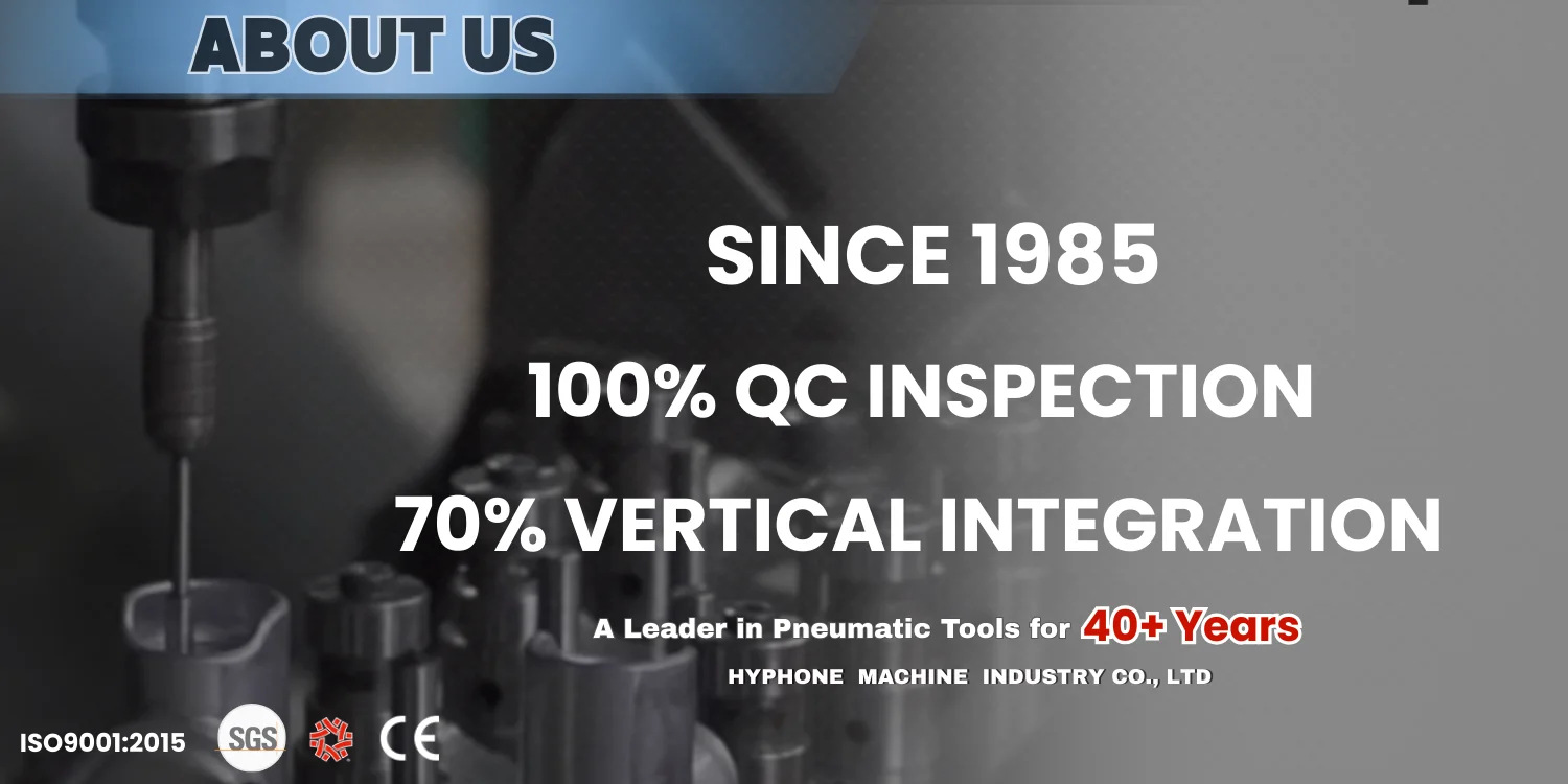 Heavy Duty 3/4" Pneumatic Air Impact Gun HY-961 Twin Hammer 1200 Ft-lb ...