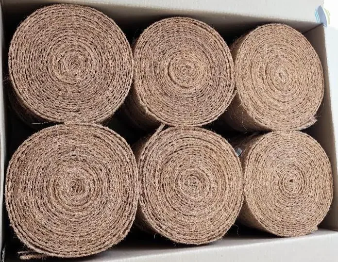 Bio-degradable Coir Sheet Or Coir Tape 100% Natural Coconut Fiber With ...