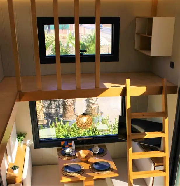 2+1 Family Tiny House 255cm X 720cm X H:400cm Premium Quality Prefab ...