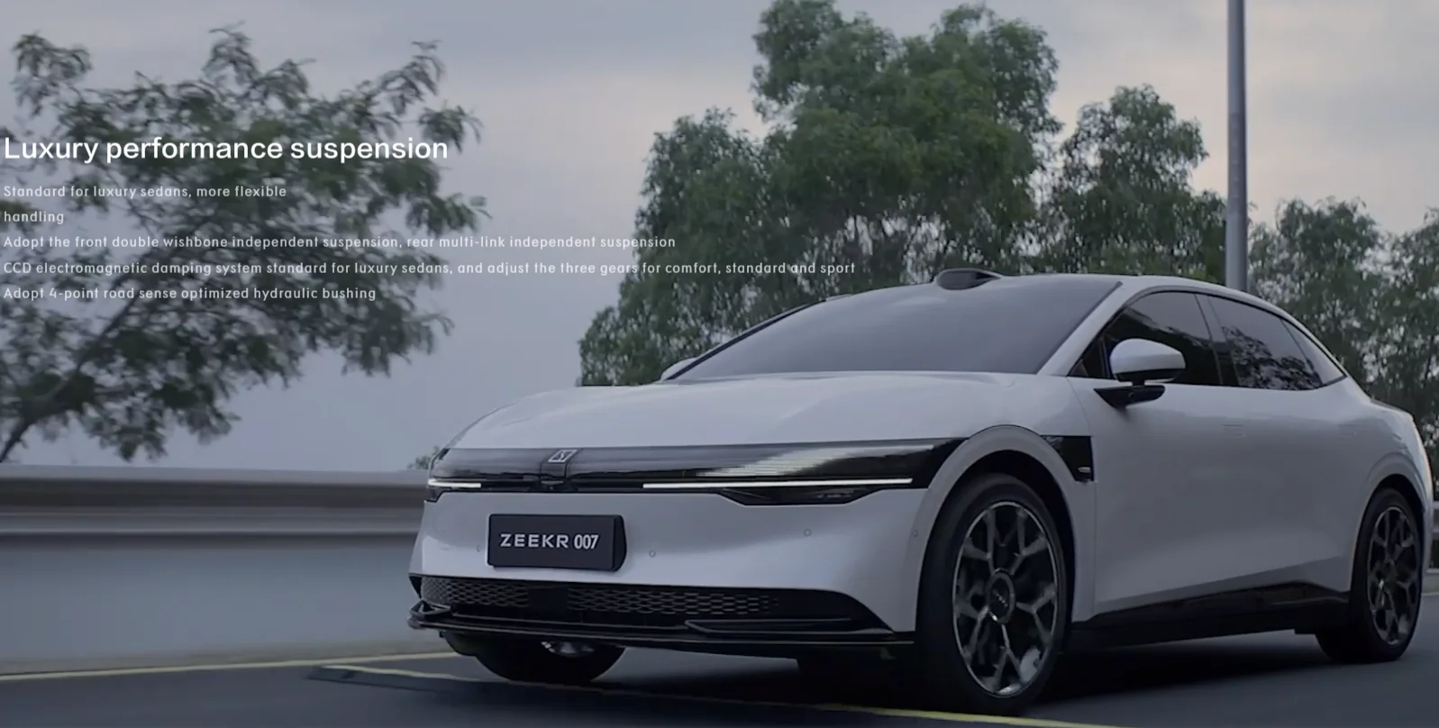 2024 Zeekr 007 High Performance Electric Car 616km 770km 75kwh 100kwh Sport 4wd Smart-drive ...