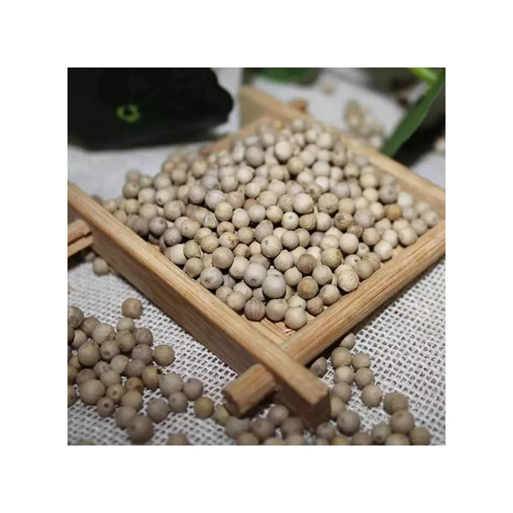 Wholesale Natural In Bulk White Pepper Whole Dried Round Chinese Hainan ...
