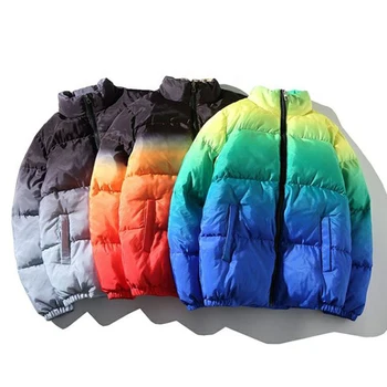 New Fashion Men Shiny Puffer Down Coat Winter Warm Bubble Jackets Men ...