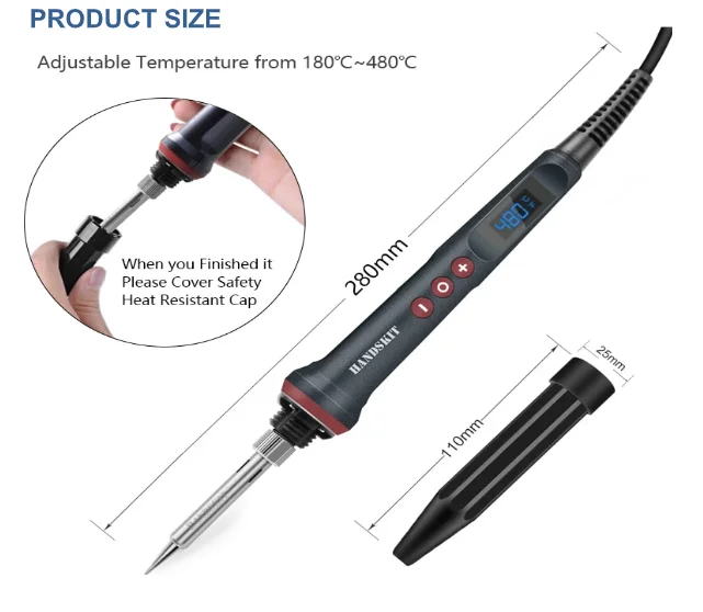 Handskit MODEL 927 Electric Soldering Iron - 90W Power