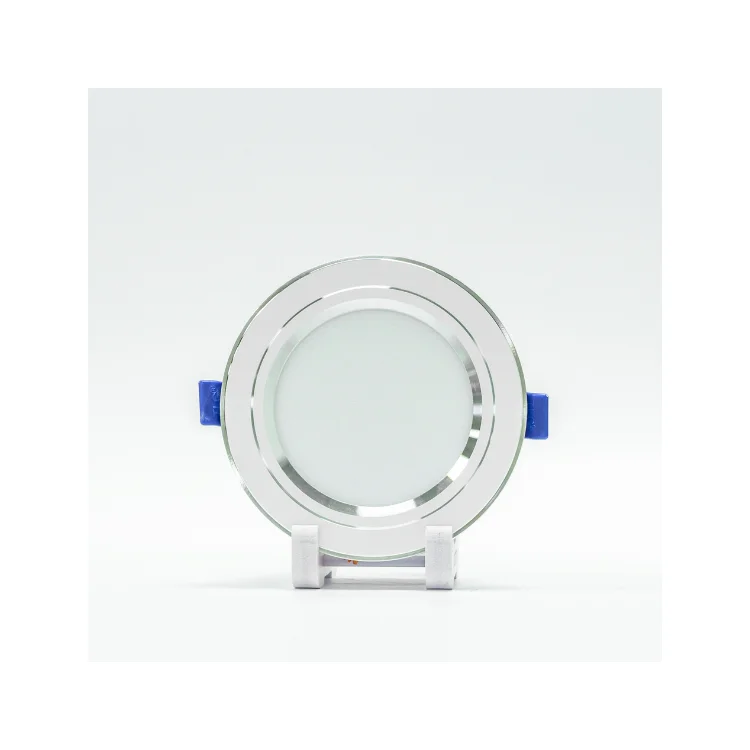 High Quality Modern Minimalist LED Downlight TOS Silver Border Aluminum ...