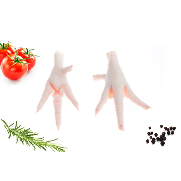IQF Frozen Chicken Paws from Brazil - Halal & SIF Certified