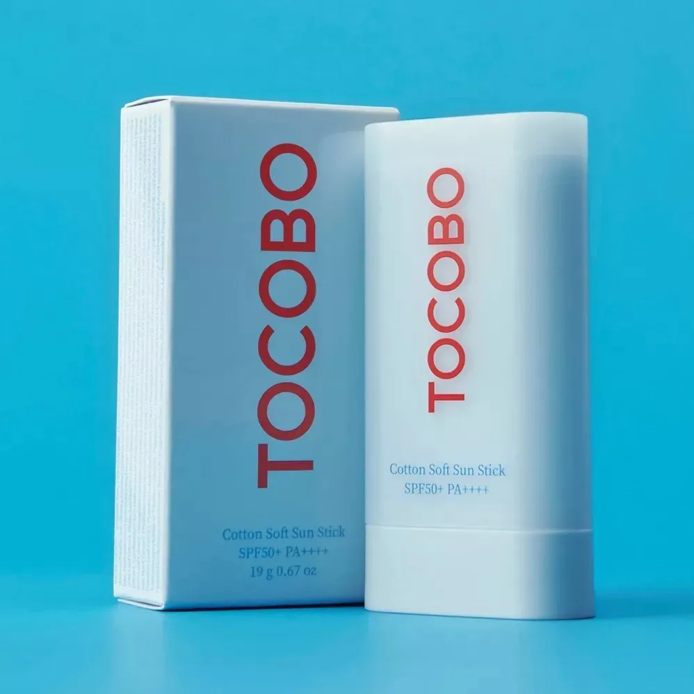 Tocobo algodón suave Sun Stick SPF 50 + PA ++++ 19G protector solar ...