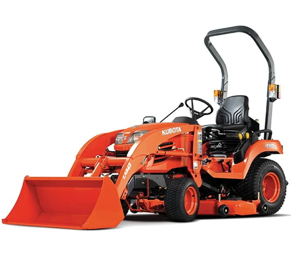 Used Kubota BX261 Tractor With Mower Front Loader and Backhoe ...