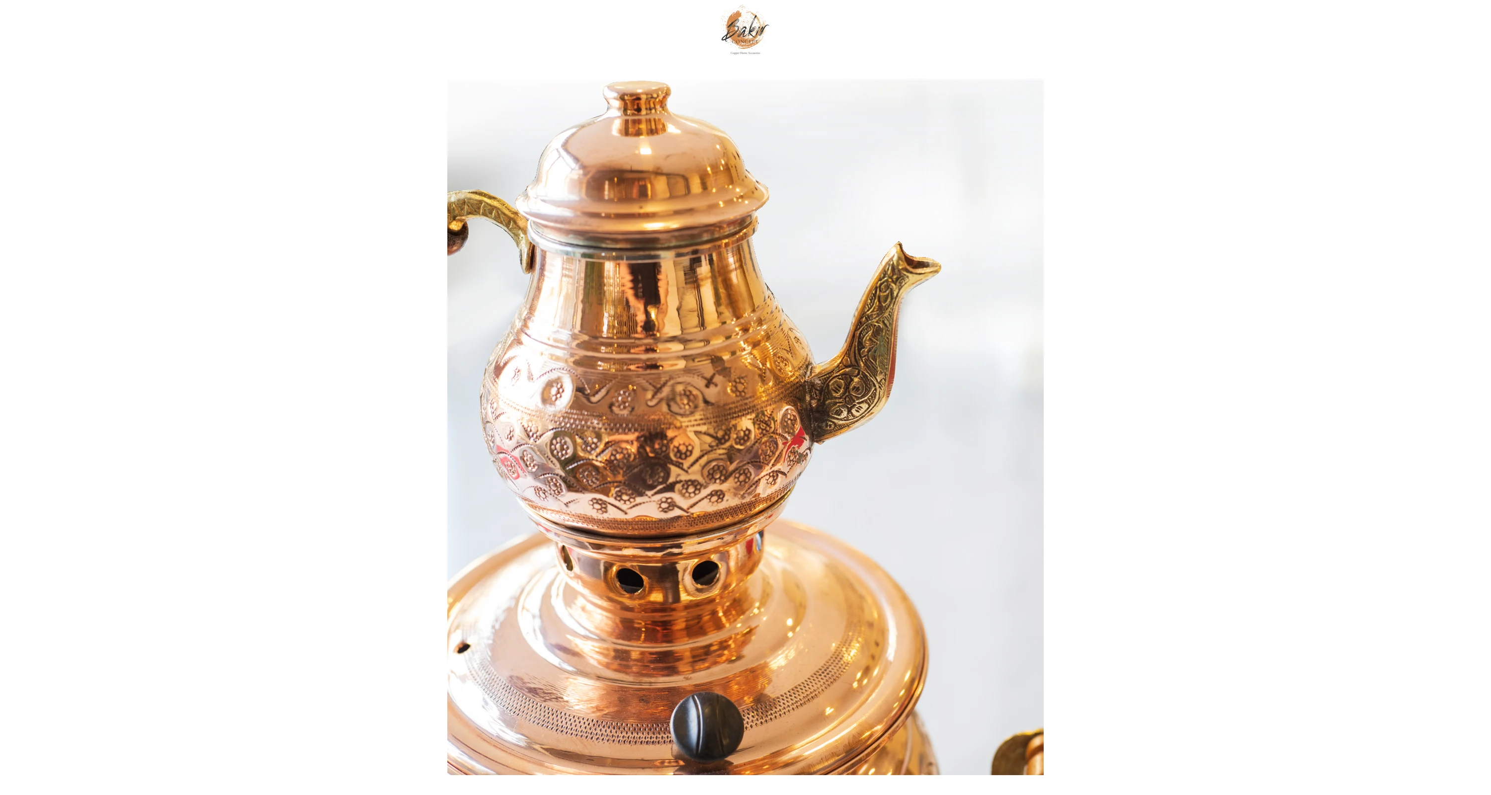 Handmade Copper Samovar With Electric Thermostat 3 Model Options %100 ...