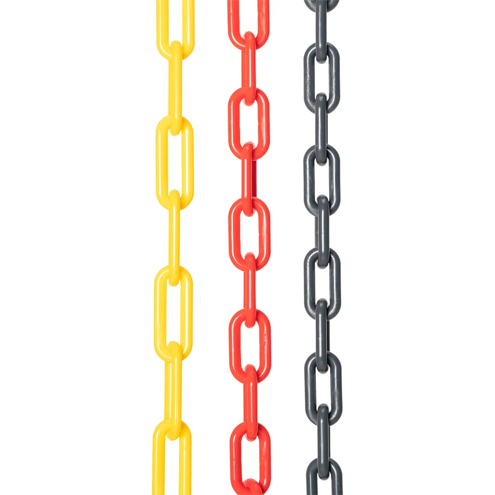 8mm PE Multicolored Plastic Safety Chain Plastic Link Chain 35 Meter ...