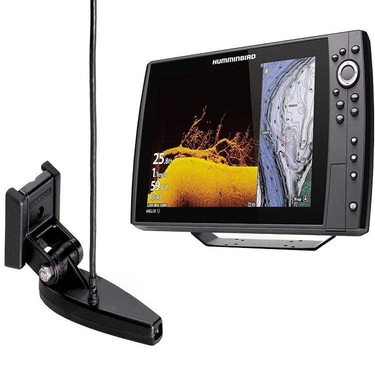 100% Humminbird Helix 12 Chirp Mega Si Fishfinder/gps Combo G3n W ...