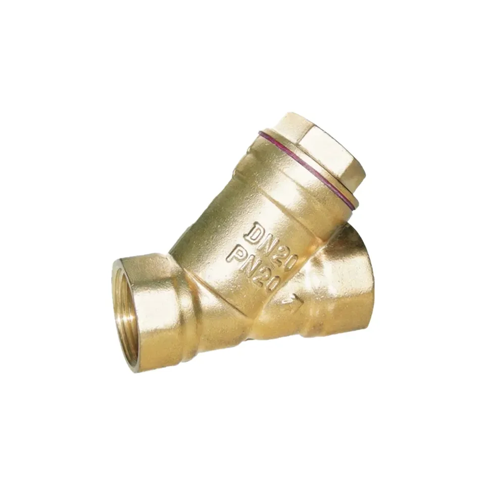 Iso 9001 Brass Y Strainer Standard Filter Pn16 Normal Temperature With ...