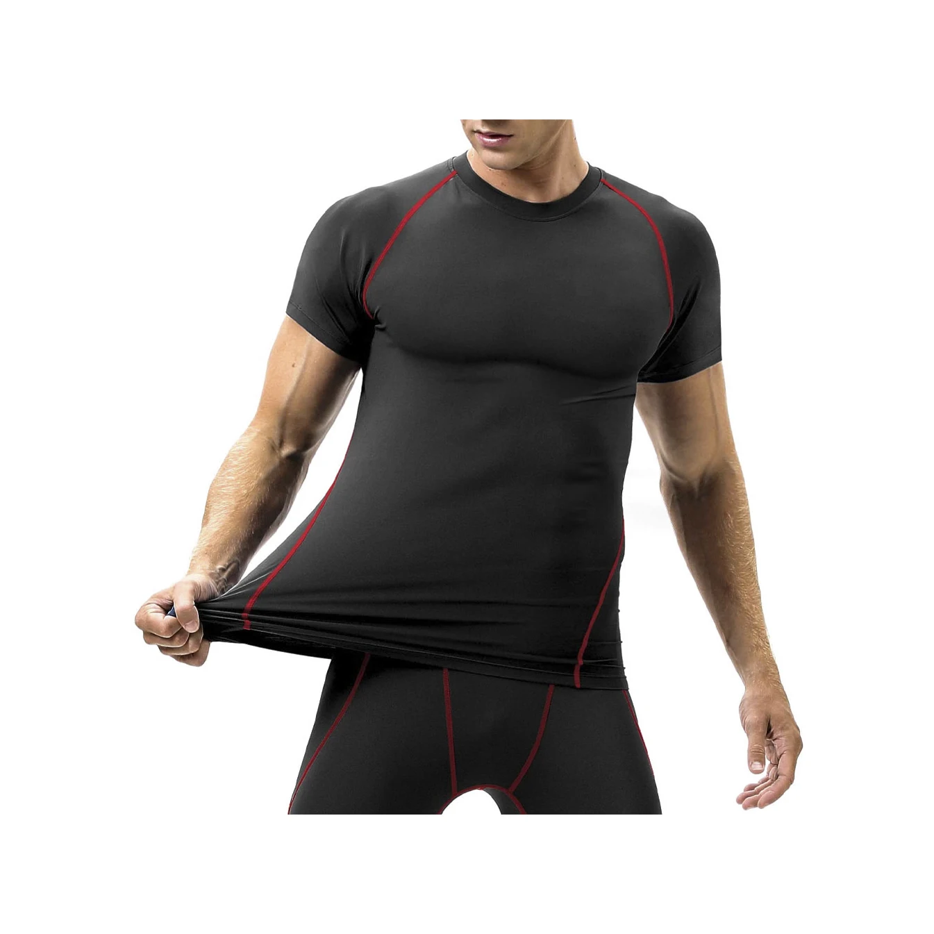 High Performance Compression T-Shirts for Men's Gym