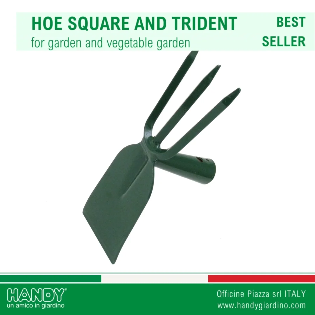 Customizable Italian Steel Hoe Square And Bident With Round Eye For ...