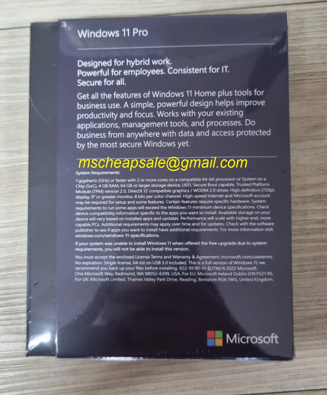 Windows 11 Pro Usb New Fpp Retail Box 64bit Worldwide Shipping Original ...