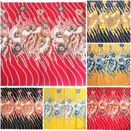Indonesia Solo Batik High Quality Stamp Fabric Cotton Sarong Handmade ...