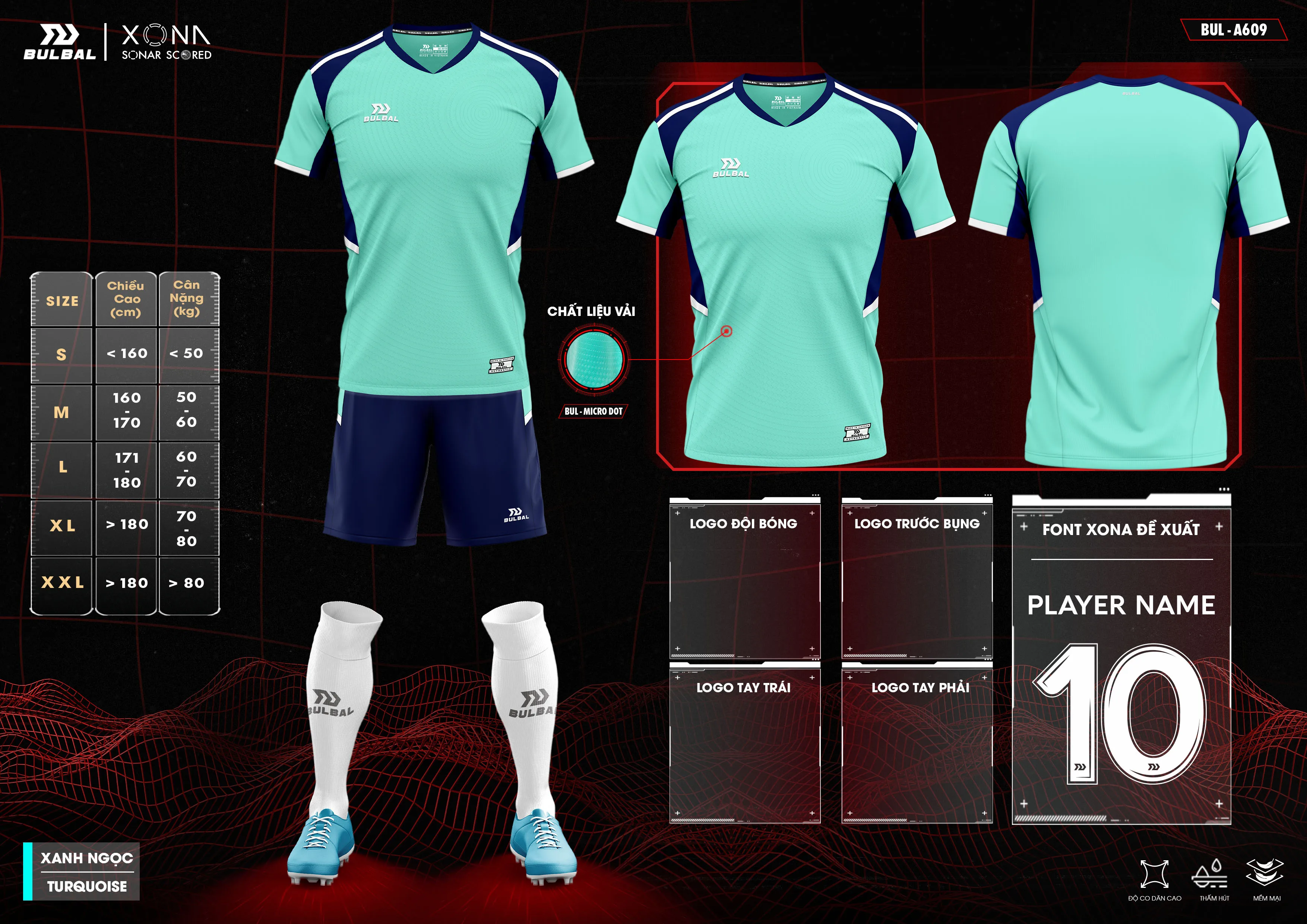 Soccer Jersey Bulbal Xona Light Blue Soccer Wear For Men's Practice ...