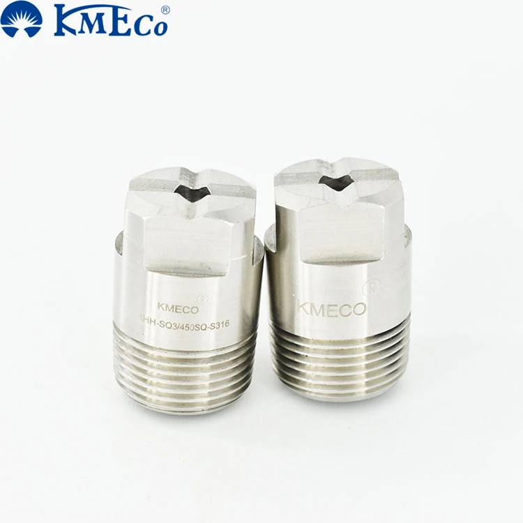 KMECO HH-SQ Series One-Piece Body 3/4" Full Cone Square Spray Pattern ...