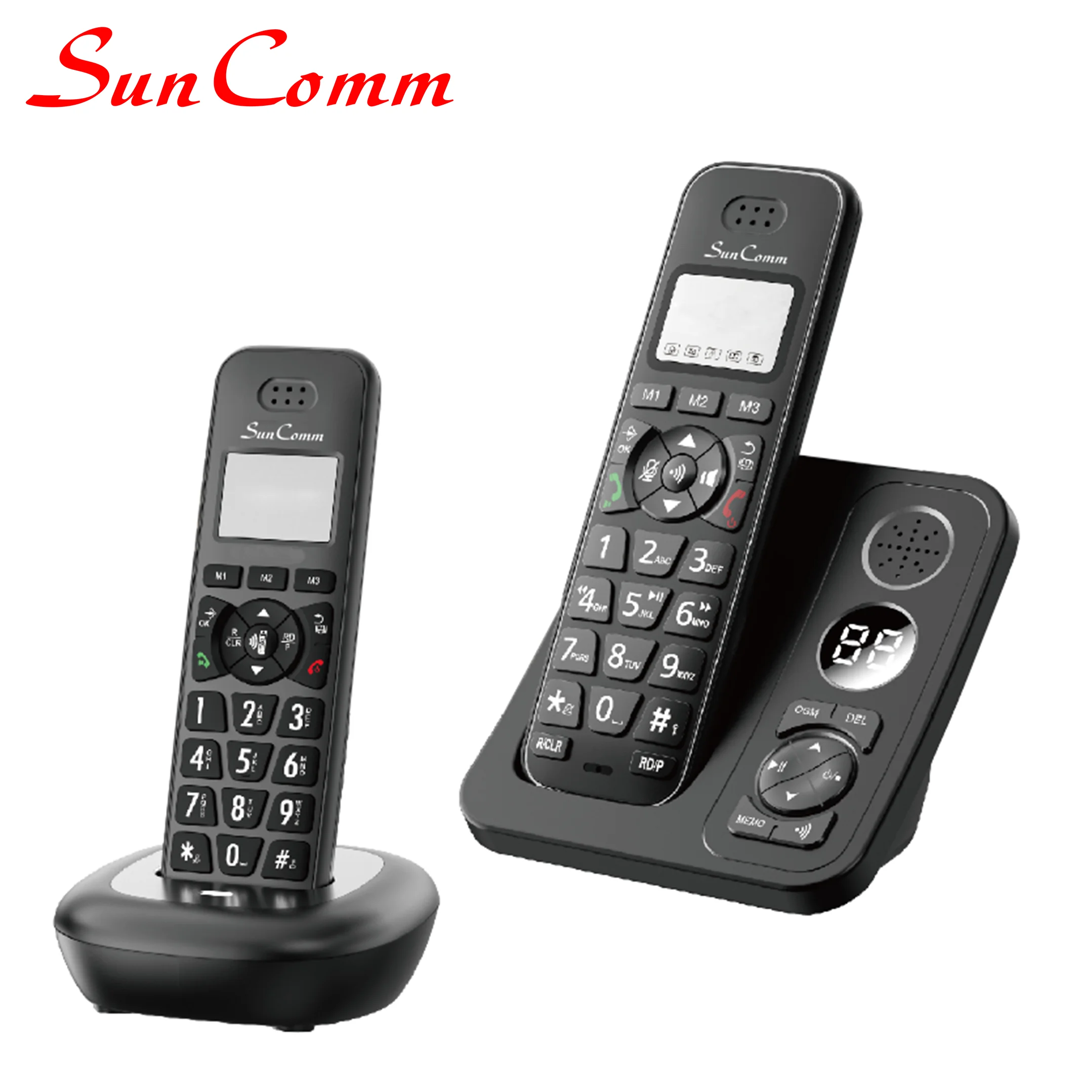 For SC-2303TAM Duo Base Unit Digital Cordless Phone DECT 6.0 16 ...