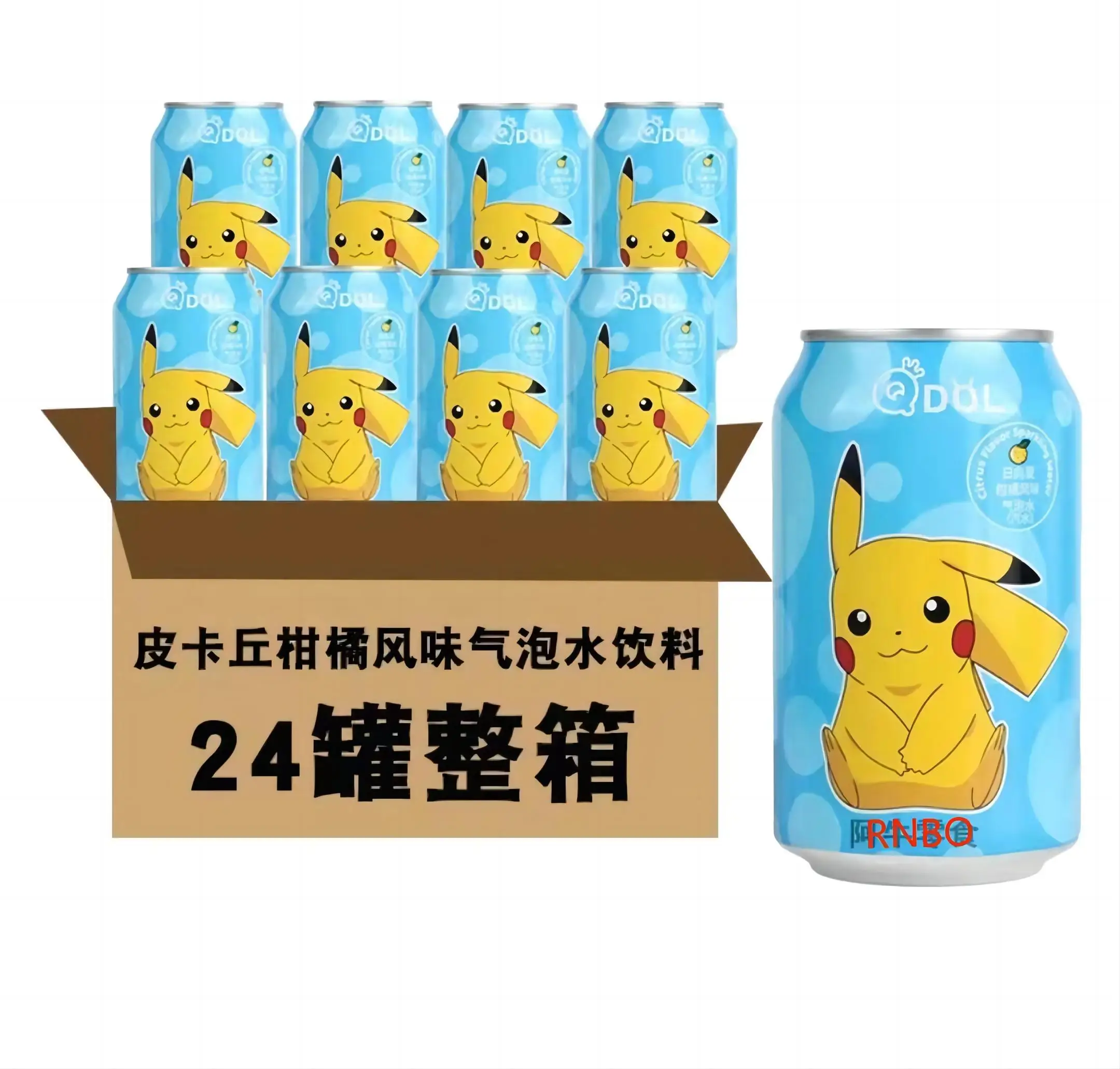 Qdol Grapefuit Flavoured Soda Bottle Pikachu Pokemon 490ml - Buy Qdol ...