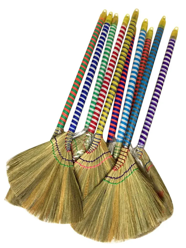 Eco2go Grass Brooms - Natural, Durable Cleaning Tools