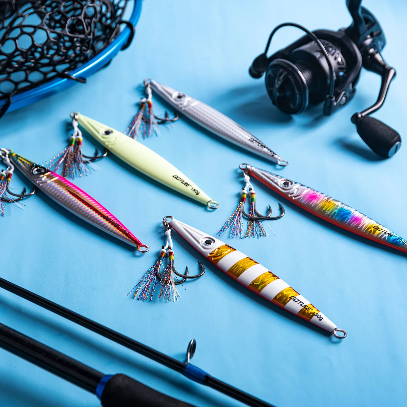 Saltwater Fishing Jigging Lures - Deep Sea Metal Jigs