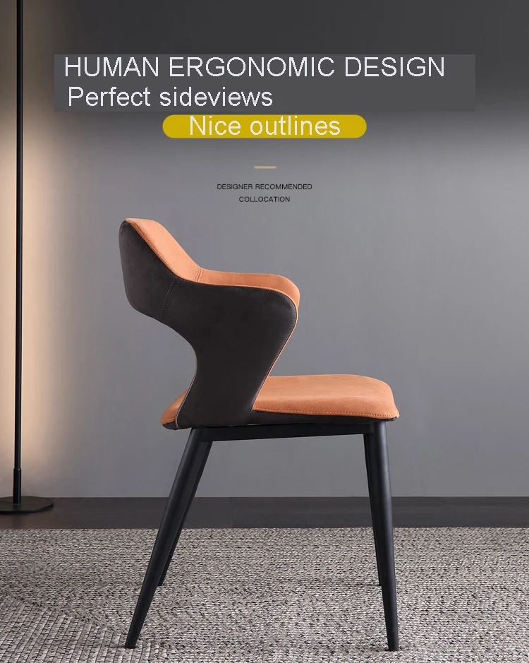 Italian Luxury Modern Design Dining Chair - Nordic Light