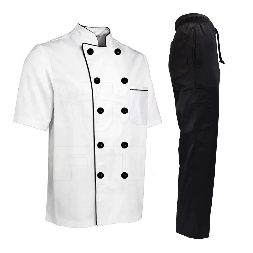 Factory Customized Printed Logo Chef Uniform Custom Design Hotel Chef ...