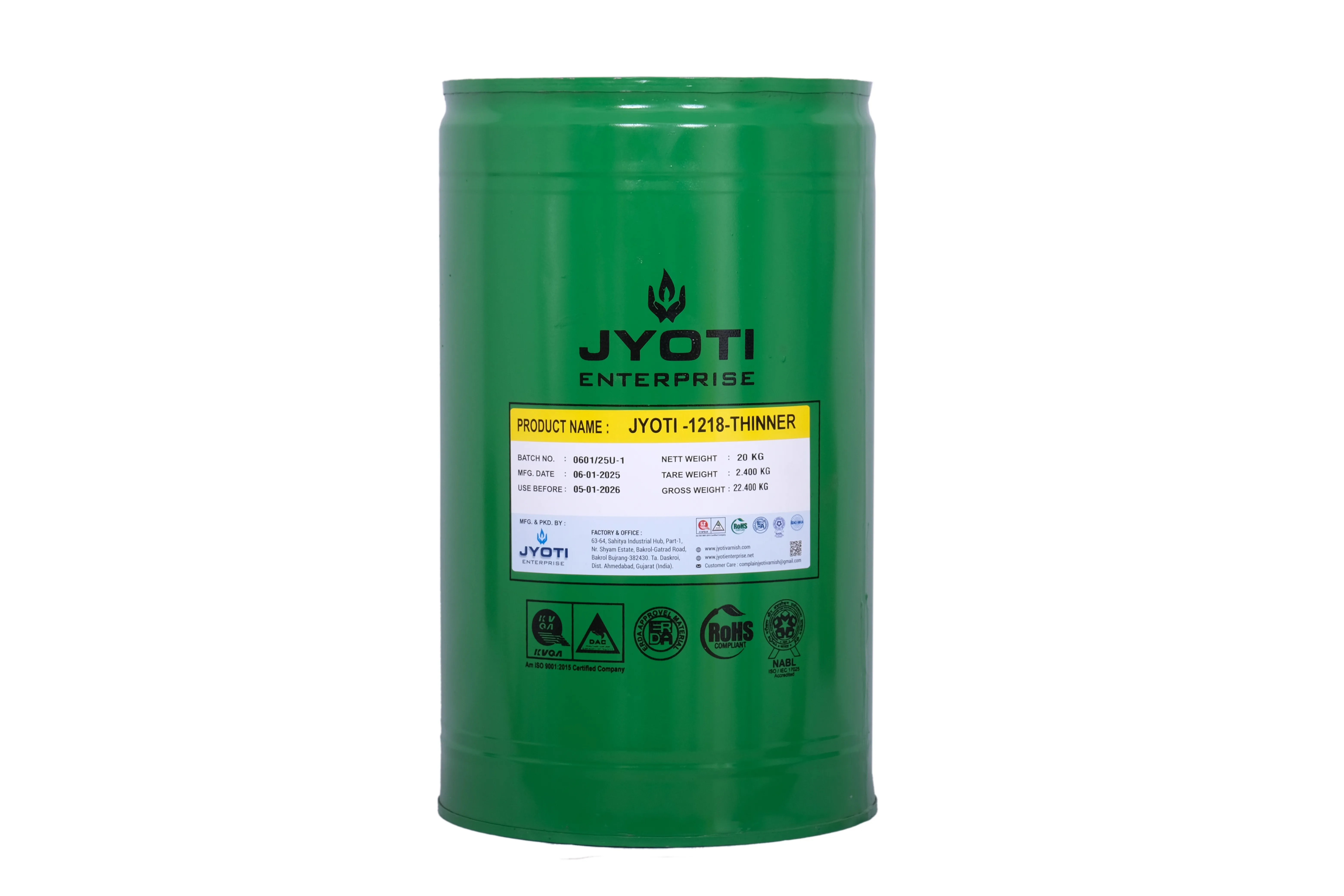 Industrial Grade Electrical Thinner for Coil Cleaning Solvent Brush ...