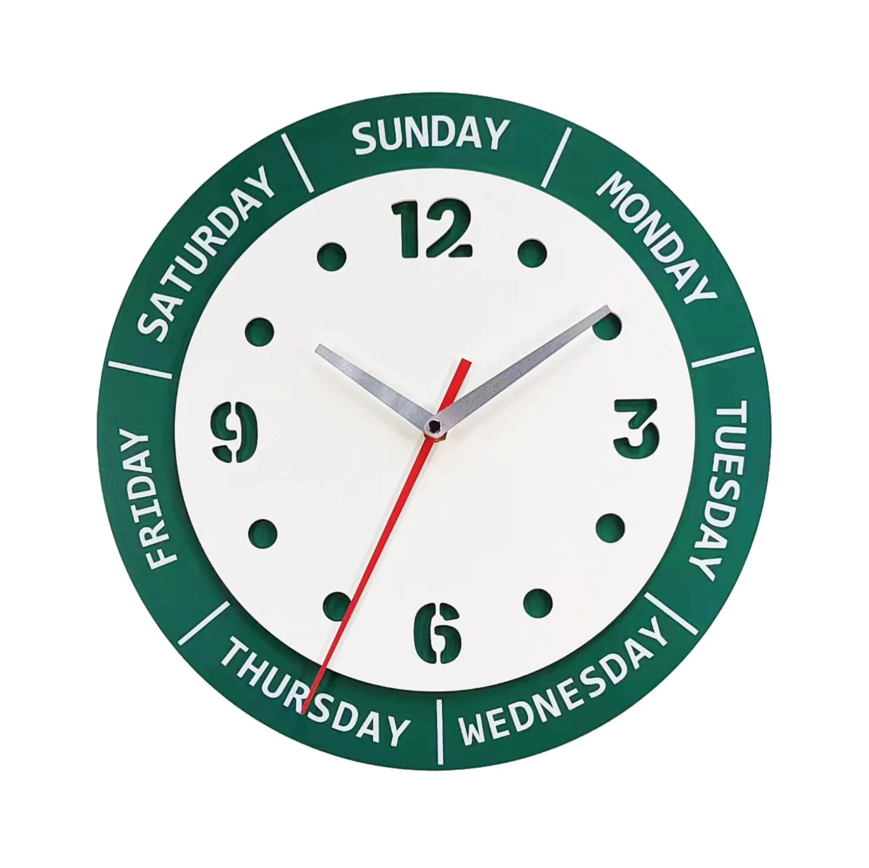 14-Inch Days of the Week Clock| Alibaba.com