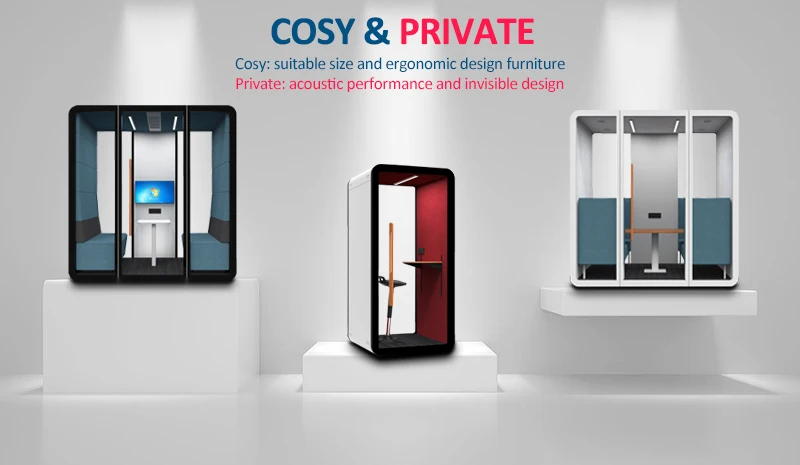 Super Box S Size - Heavy Duty Phone Booth for One Person