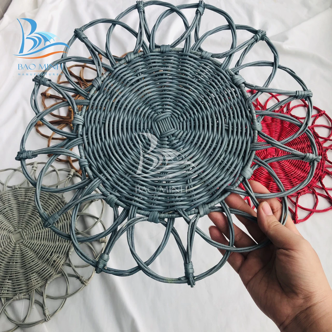 Vietnamese Rattan Eye Fox Weaving - Modern Recliner Accessories