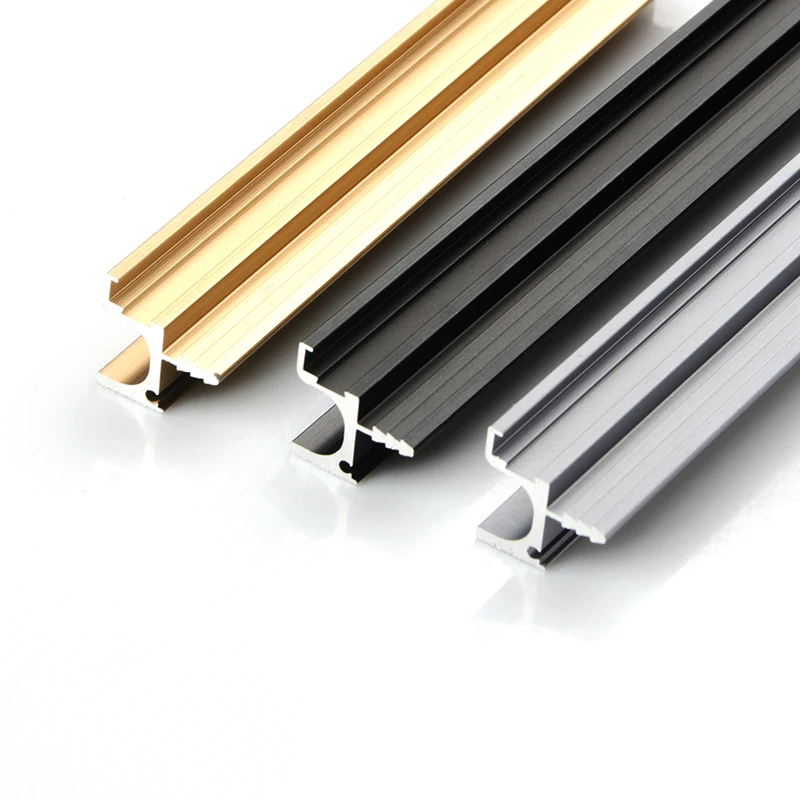 3m Aluminum Black Hardware Rectangular Kitchen Long Cabinet Handel ...