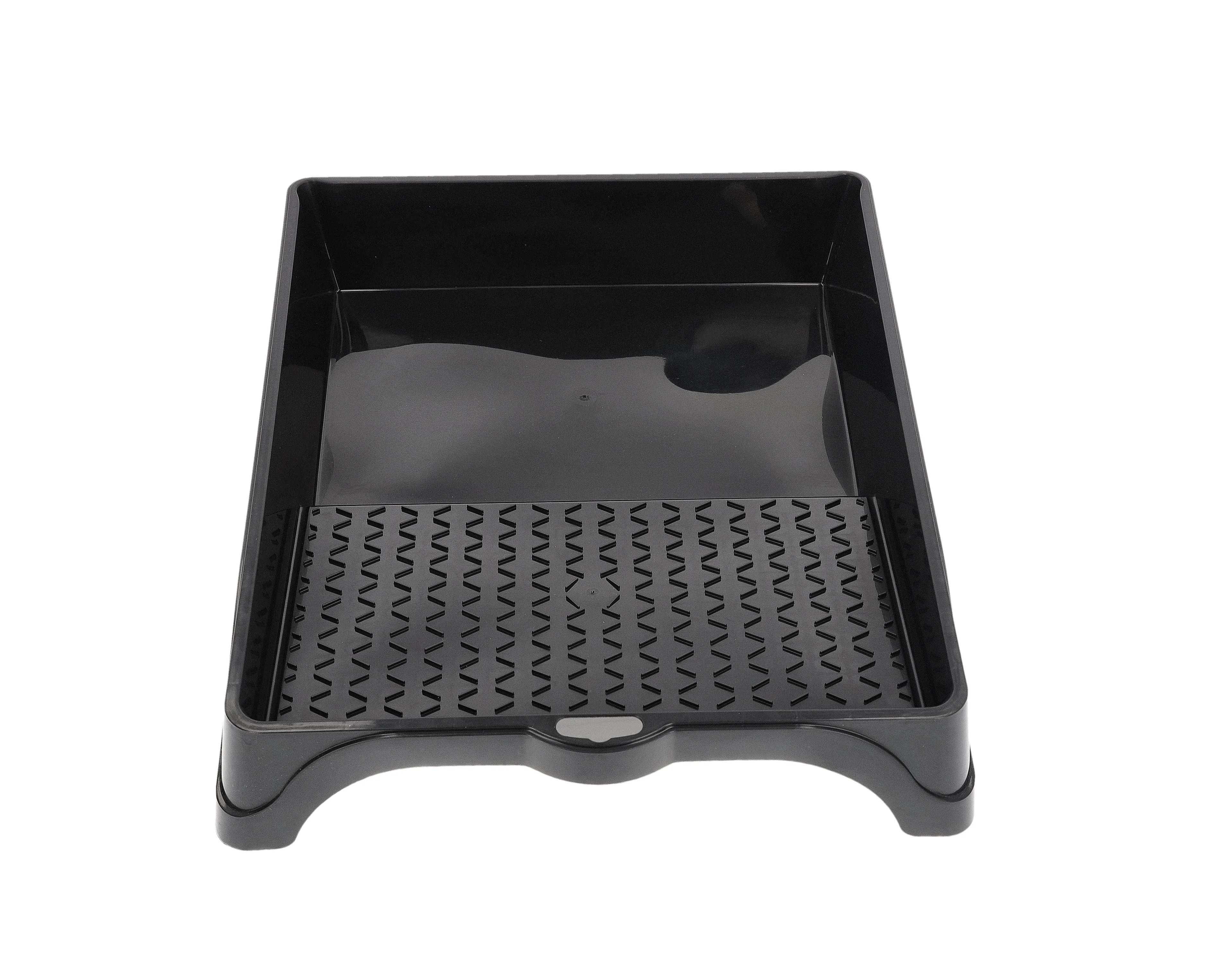 Rolmaster Black Painting Tray Set With 5 Interchangeable Polypropylene ...