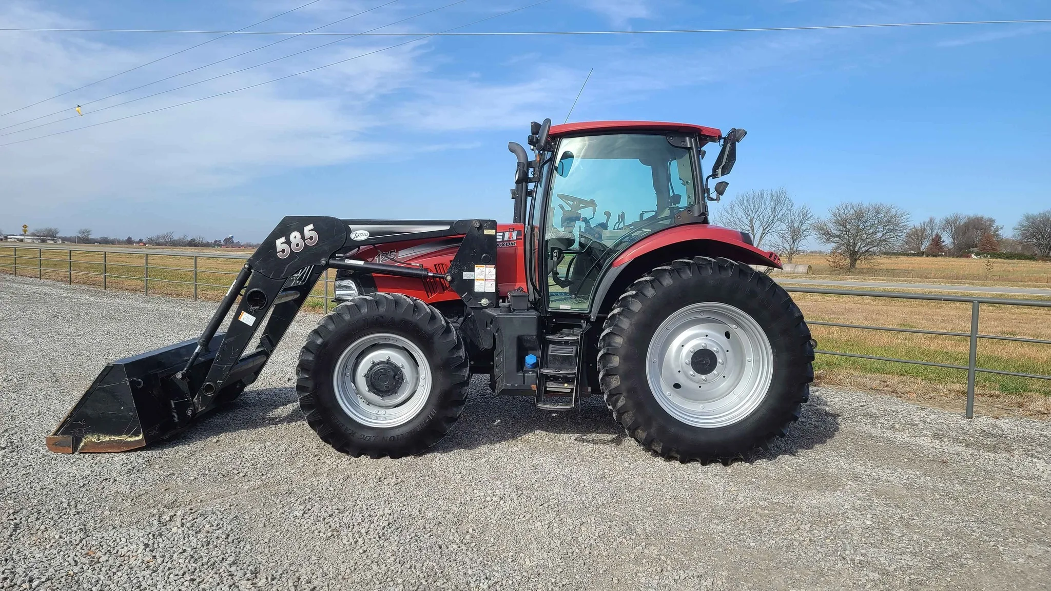 Quality Used Case IH Agricultural Tractor 125A Farm Tractor ...