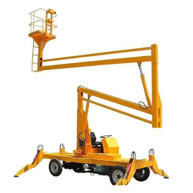 High Quality 8-20m All-Terrain Self-Propelled Cherry Picker