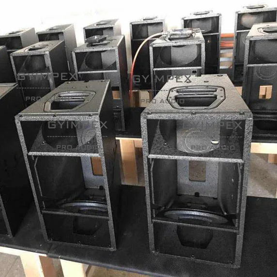 Dual 10 Inch Two Way Line Array Speaker Cabinet Box - Buy Q1 Is A ...