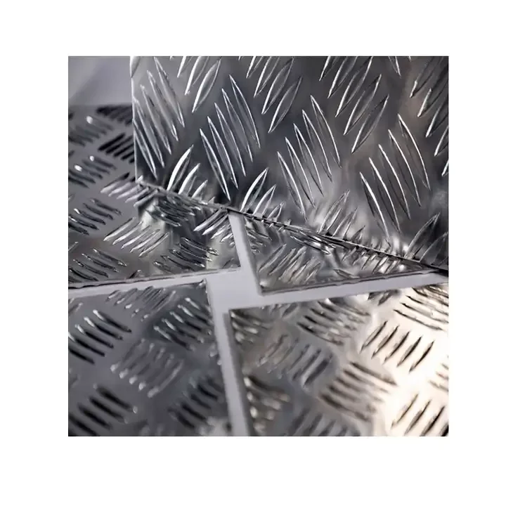 5052 Diamond Aluminum Checkered Plate And Small Five-bar Aluminum Alloy ...