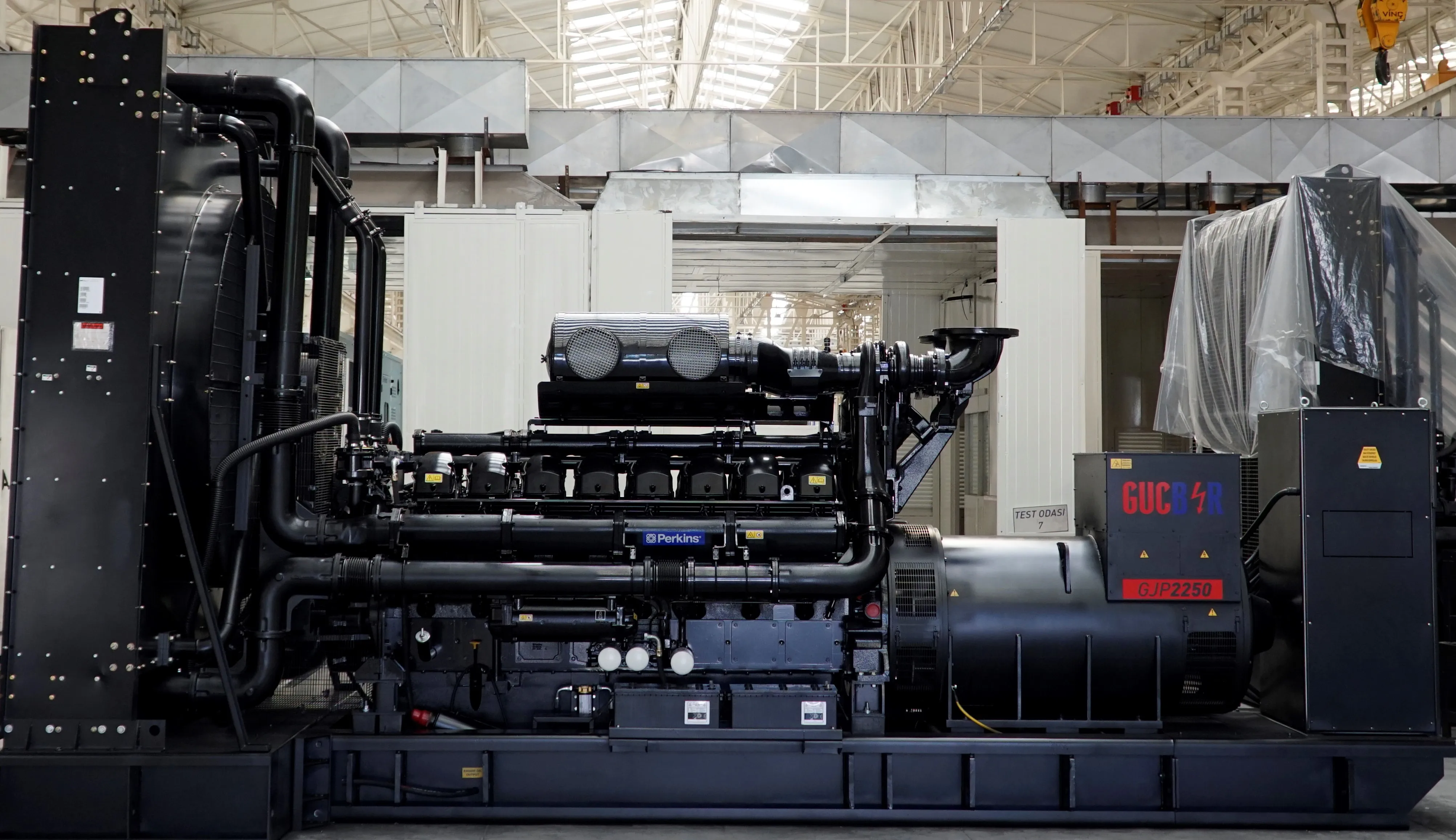 22 KVA 17 Kw Generator Set with Custom Options & Silent Canopy