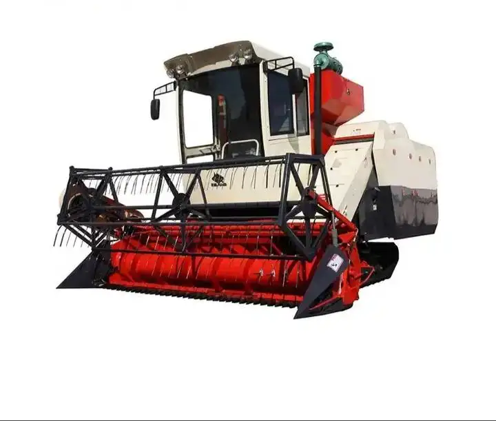 Whole-feed Rice Combine Harvester/harvesting Corn Sorghum Straw - Buy ...