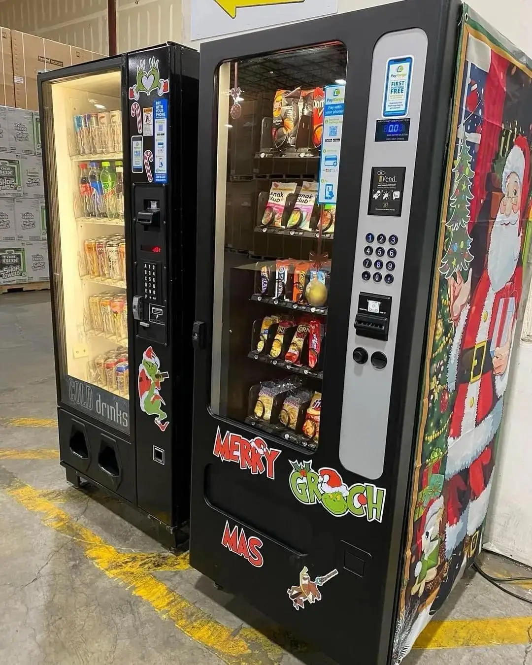 Cold Drink Vending Machine With Dual Zone Temp Control Available - Buy ...