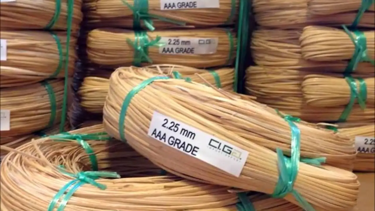 10M Natural Real Rattan Cane Webbing Ribbon Furniture Chair Repair ...