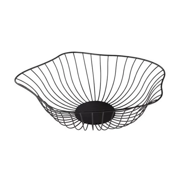 Tabletop Decorative Bowl Dining Table Metal Iron Wire Fruit And ...
