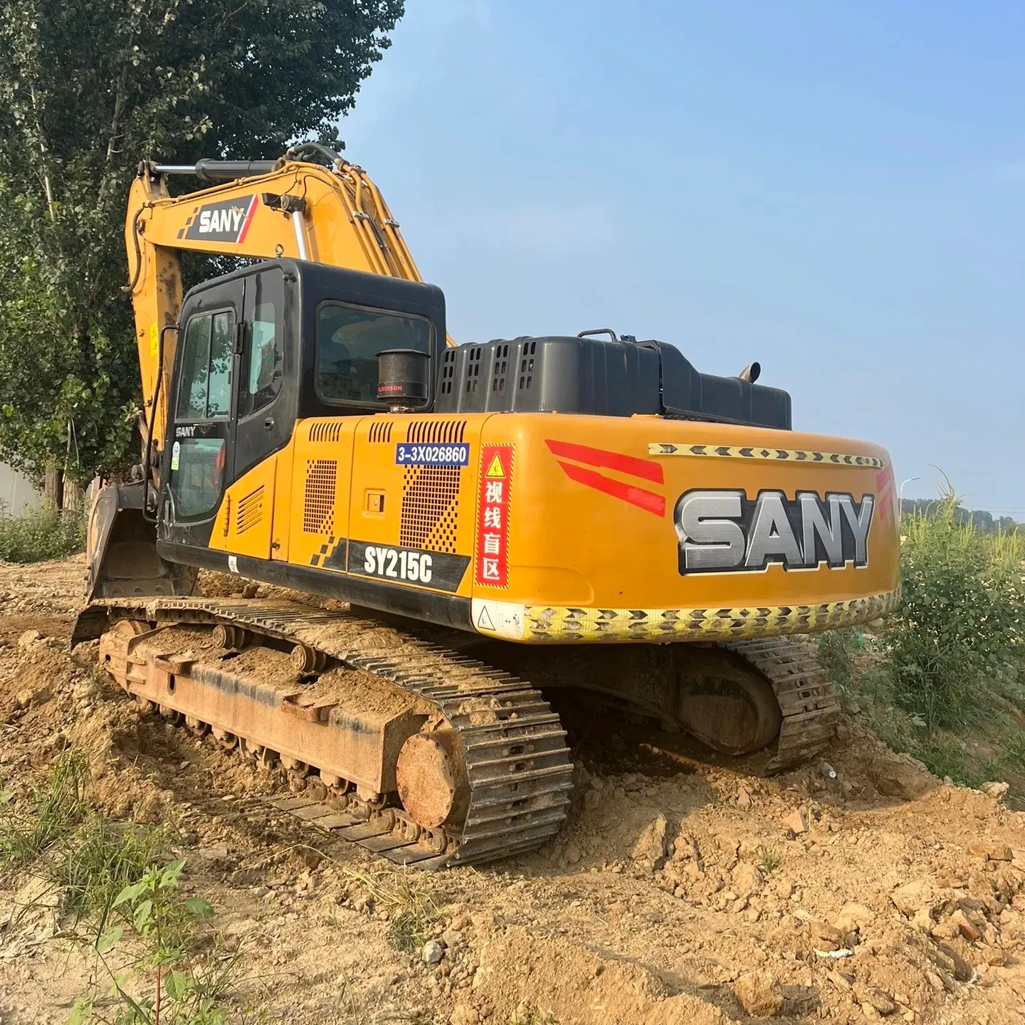 Selected 20 Tons Excavator Used Sany Excavator Sy215c 215c-9 245 285 ...