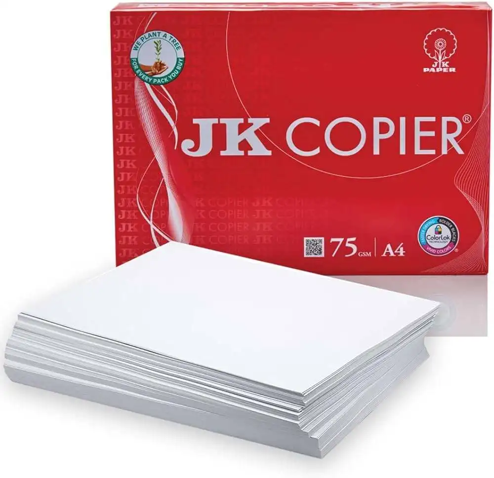 100% Pupl Wood Copy Paper A4 Paper/chamex Paper/jk Copier In ...