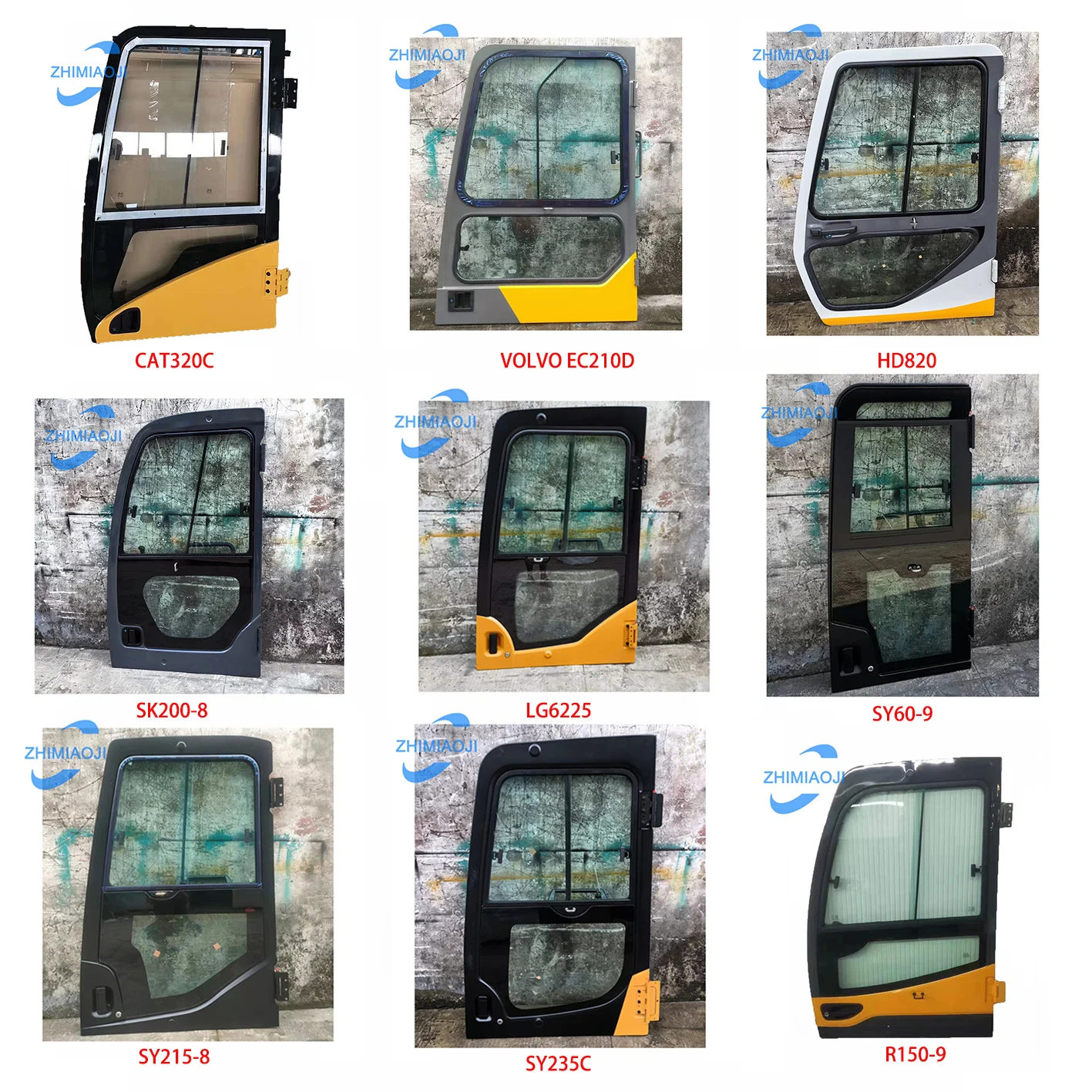 CSJHPSS CAT320C Mini Excavators Cabin Door Lock for Caterpillar 308C ...