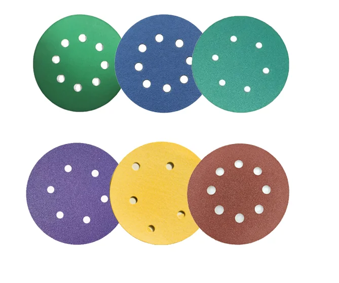 4-8inch Sanding Disc Paper Round Sandpaper For Polishing And Sanding ...