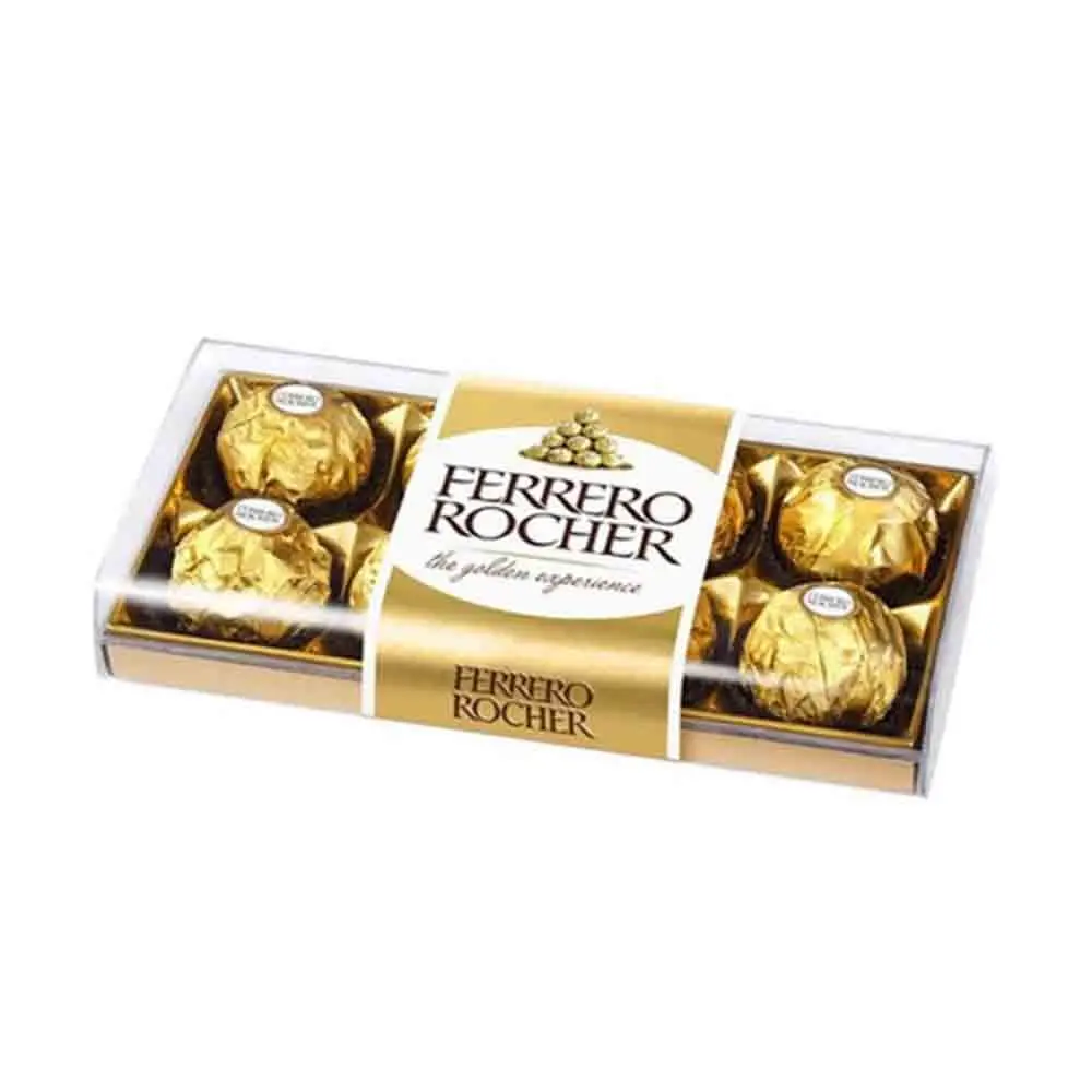 Ferrero Rocher Chocolate Gift Box Pack 24 Count Sweet Chocolate ...