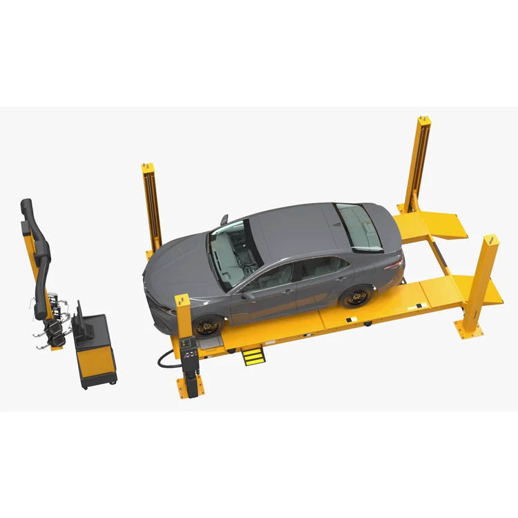 Aa4c Mini Tilting Car Lift Auto Ramp Hydraulic Jack Auto Wheel ...